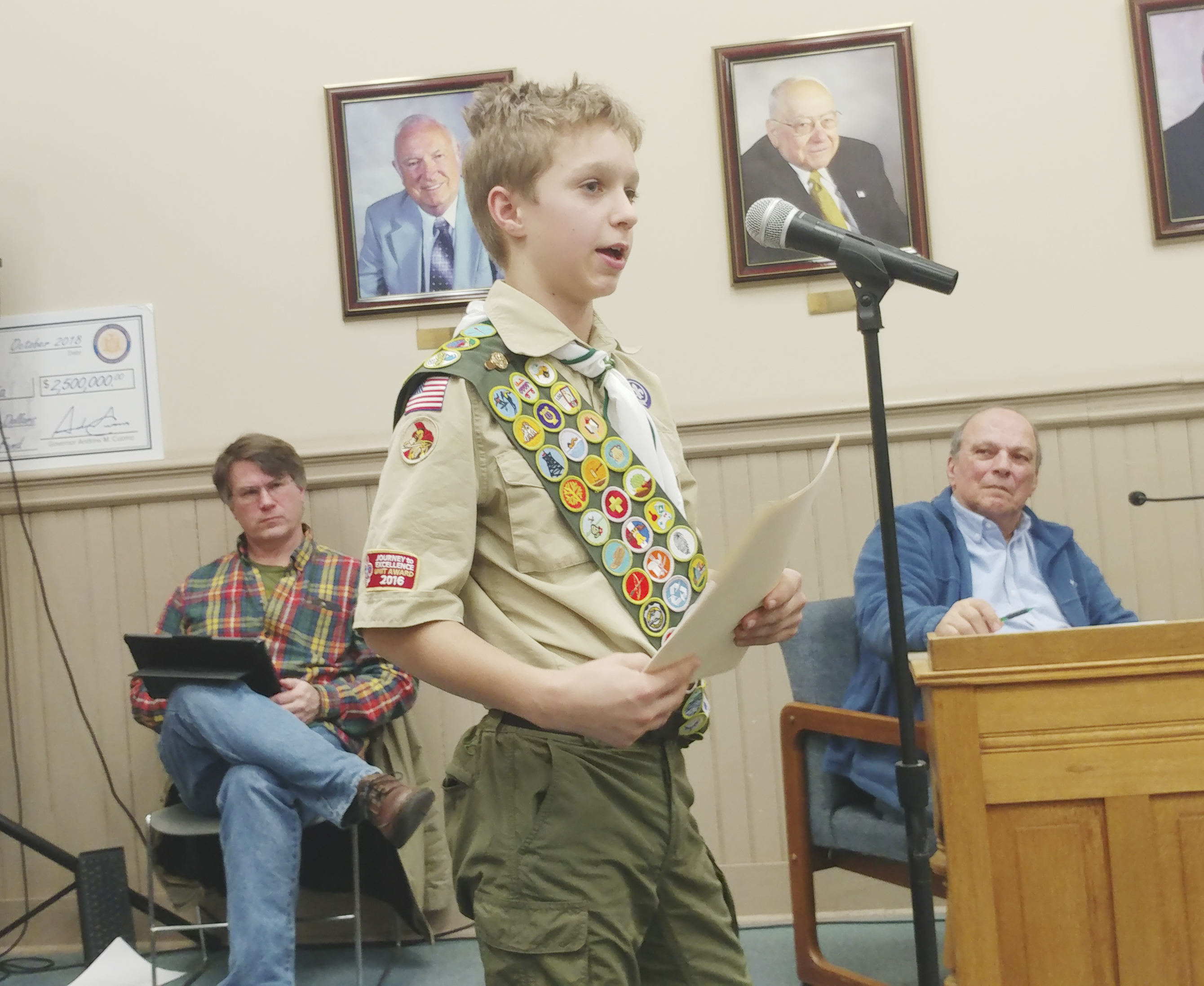 Scout proposes Fredonia trail work | News, Sports, Jobs - Observer Today